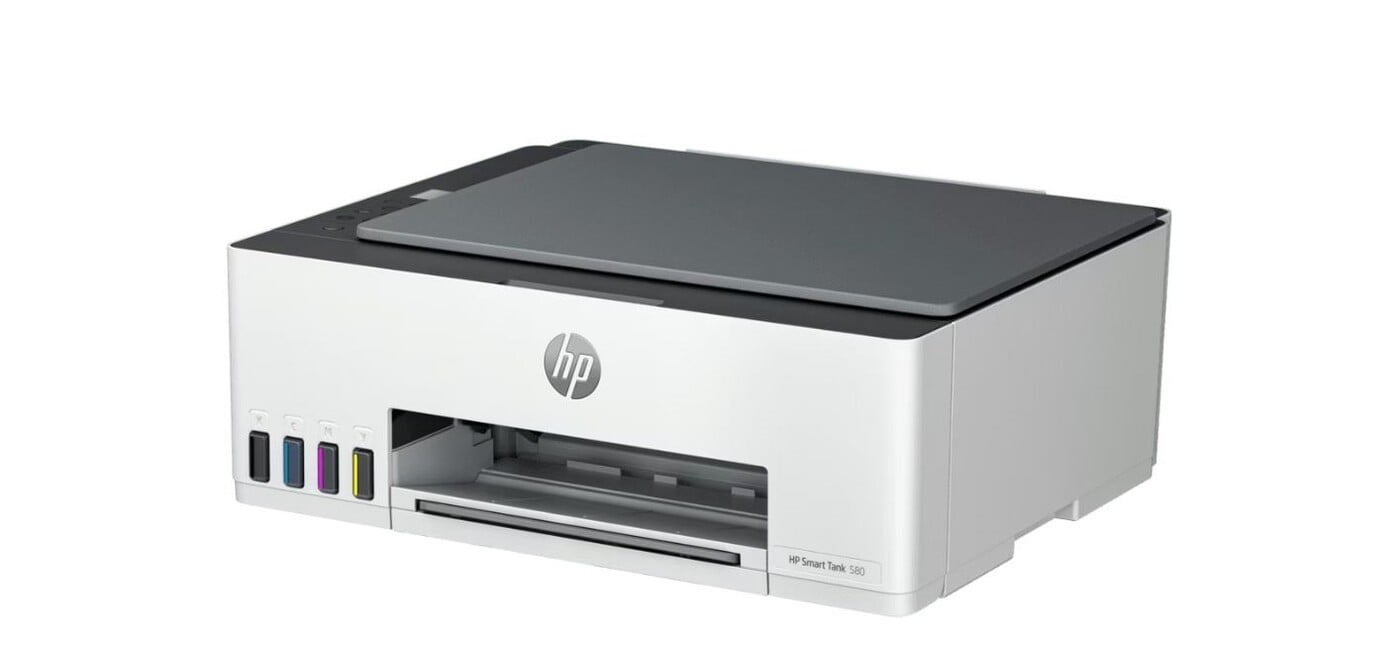 Buy HP Color Smart Tank 580 All-in-One A4 WiFi Printer MFP - (1F3Y2A ...