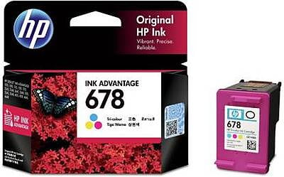 Buy HP 678 Tri-color Original Ink Advantage Cartridge-(CZ108AA) at low ...