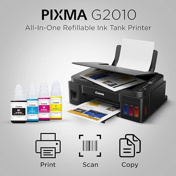 Buy Canon PIXMA G2010 Ink MegaTank MF Color A4 Printer Photo Borderless ...