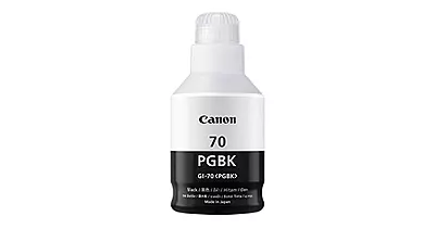 Buy Canon Genuine GI-70 PGBK Black Ink Bottle at low price | e super
