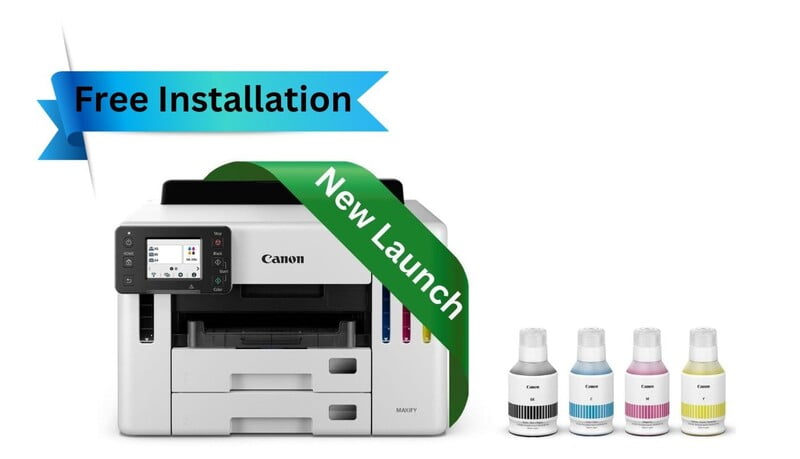Buy Canon MAXIFY GX5570 SF Ink MegaTank Color A4 Printer WiFi Duplex at ...